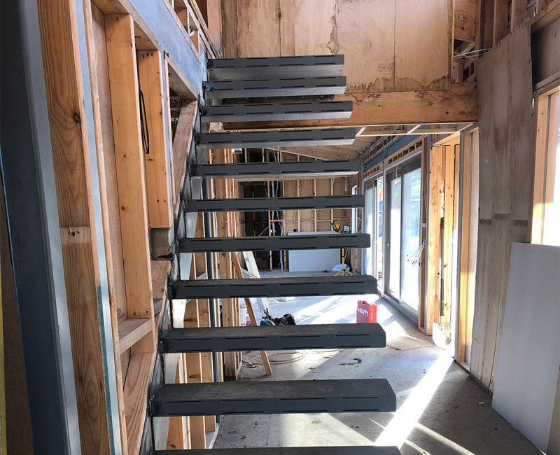 Floating Stairs – Pinnacle Metal Fabrications